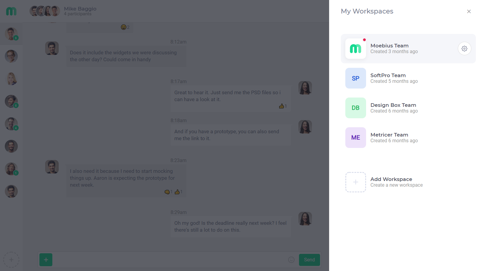Moebius A Vuejs 3 Chat Platform Ui 0912